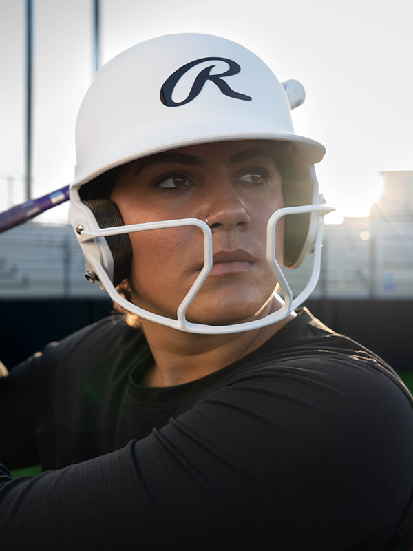 Rawlings Mach Hi-Viz Softball Helmet | Miken
